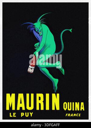 Maurin Quina poster by Leonetto Cappiello in 1906 Stock Photo - Alamy