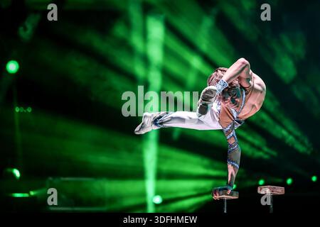 Budapest, Hungary. 16th Jan, 2026. An aerial drone photo shows the snow ...