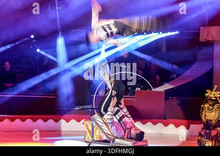 Budapest, Hungary. 16th Jan, 2026. An aerial drone photo shows the snow ...