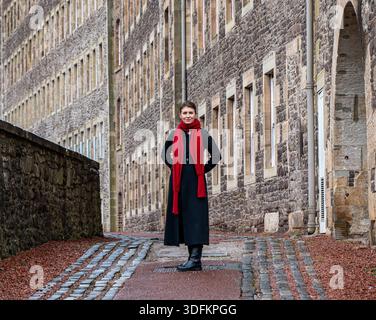 Imogen Walker, Labour Party MP at New Lanark world heritage Centre ...