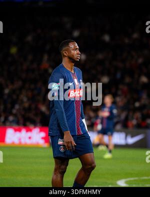 Willian Pacho of PSG during the French championship Ligue 1 football ...