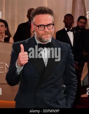 Seth Rogen attends the 83rd annual Golden Globe Awards at The Beverly ...