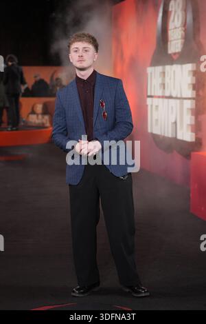 Sam Locke at the 28 Years Later: The Bone Temple World premiere, London ...