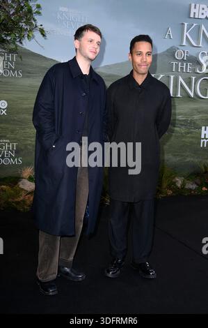 Mickey Down, Konrad Kay on the red carpet of the premiere Knight of the ...