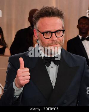 Seth Rogen attends the 83rd annual Golden Globe Awards at The Beverly ...