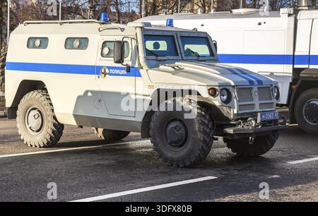High-mobility vehicles GAZ-23034 Tigr is a Russian 4x4, multipurpose ...