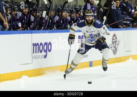 Patrick Bjorkstrand of Herning Blue Fox during the GKS Katowice v ...