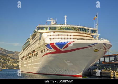 Cruise Ship Oceana, Monte Carlo, Monaco Stock Photo - Alamy