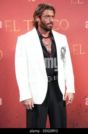 Madrid, Spain. 14th Jan, 2026. Actor Can Yaman attends the Movistar ...