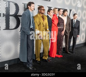 Ashton Kutcher and Jeremy Pope attend the red carpet of the movie THE ...