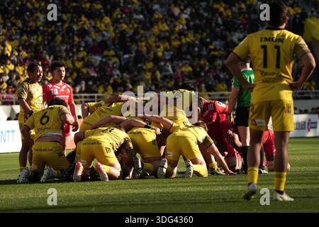 Sungoliath Yutaka Nagare during the 2025-26 Japan Rugby League One Play ...