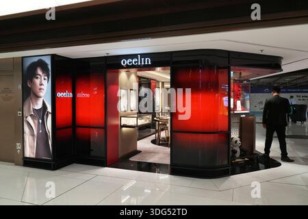 HONG KONG, CHINA - NOVEMBER 4, 2025: Election candidate poster for 2025 ...