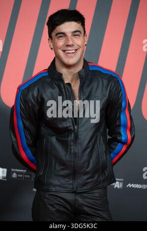 Oscar Casas and Ana Mena during the presentation in Madrid of the film ...