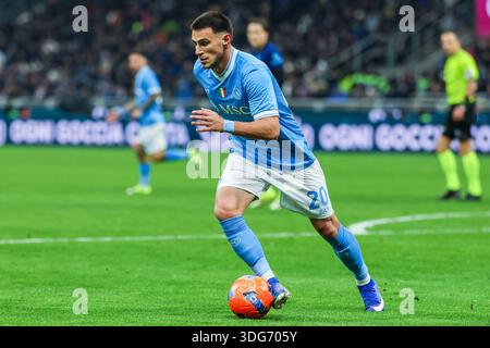 Eljif Elmas of SSC Napoli seen in action during Serie A 2025/26 ...