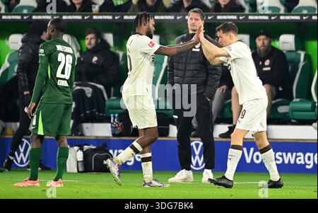 from left: Ricky-Jade Jones, Nicolas Capaldo (HSV Hamburg) Hamburg ...