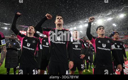 from left: Bakery Jatta, Nicolas Capaldo (HSV Hamburg) Hamburg, January ...