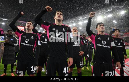 from left: Bakery Jatta, Nicolas Capaldo (HSV Hamburg) Hamburg, January ...