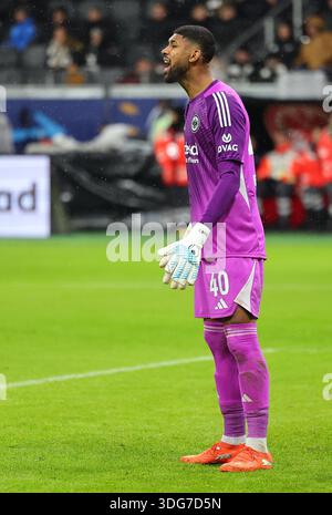 Goalkeeper Kaua Santos (Frankfurt) Frankfurt, January 31, 2026, Soccer ...