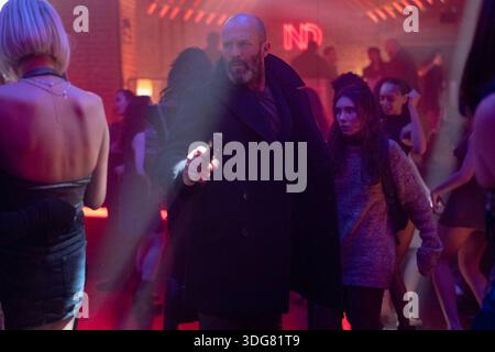 Jason Statham and Bodhi Rae Breathnach (right) attend the premiere of ...