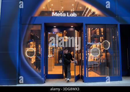 A Meta Lab store is seen in Manhattan, New York City Stock Photo - Alamy