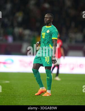 Tangier Stadium, Tangier, Marocco. 14th Jan, 2026. Lamine Camara of ...