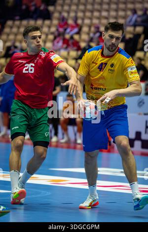 26 January 2026, Denmark, Herning: Handball: European Championship ...