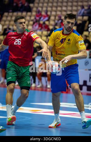 26 January 2026, Denmark, Herning: Handball: European Championship ...