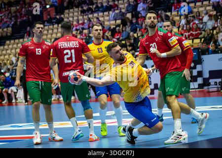 20 January 2026, Denmark, Herning: Handball: European Championship ...
