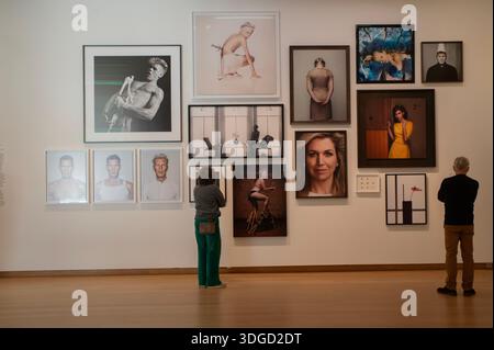 People Watching The Erwin Olaf Exhibition At The Stedelijk Museum At ...