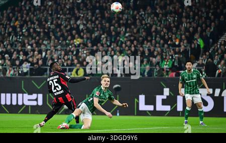 0:1 Goal, cheers, from left: scorer Kai Havertz, Leandro Trossard ...