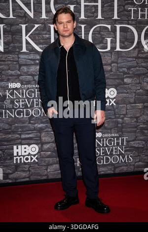 Jeremy Irvine attends the Italian Premiere of "A Knight of the Seven ...