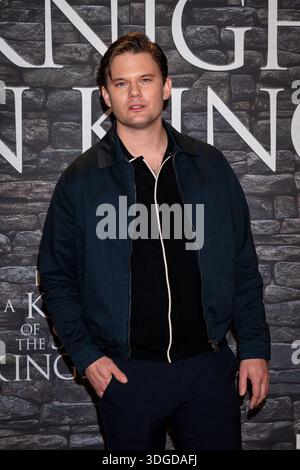 Jeremy Irvine attends the Italian Premiere of "A Knight of the Seven ...