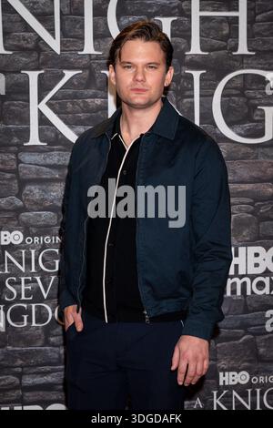 Jeremy Irvine attends the Italian Premiere of "A Knight of the Seven ...