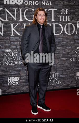 Peter Claffey attends the Italian Premiere of "A Knight of the Seven ...