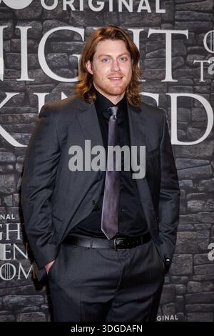 Finn Bennett attends the Italian Premiere of "A Knight of the Seven ...