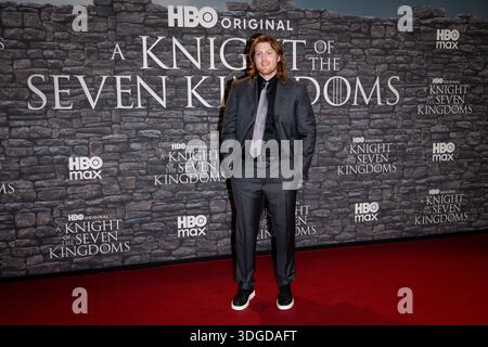 Peter Claffey attends the Italian Premiere of "A Knight of the Seven ...
