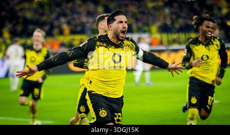 Dortmund, Germany. 17th Jan 2026. BVB Fanblock im Sonnenlicht Borussia ...
