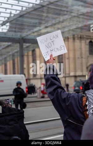 Bern, Switzerland. 17th January, 2026. Police block off Bahnhofplatz ...