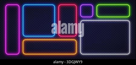 Box red, blue, green and pink vector icon set. Web icons. Flat design ...