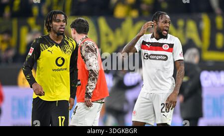 from left Ricky-Jade Jones, Bakery Jatta (HSV Hamburg) Hamburg, January ...