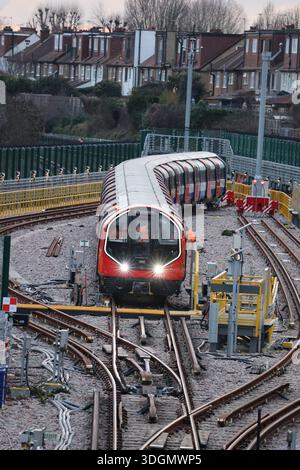 Northfields Underground Train Depot, Northfields, London Borough of ...
