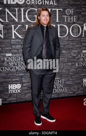 Peter Claffey attends the Italian Premiere of "A Knight of the Seven ...
