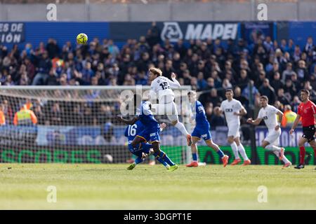 Getafe, Spain. 18th Jan 2026. Getafe CF and Valencia CF at Coliseum ...