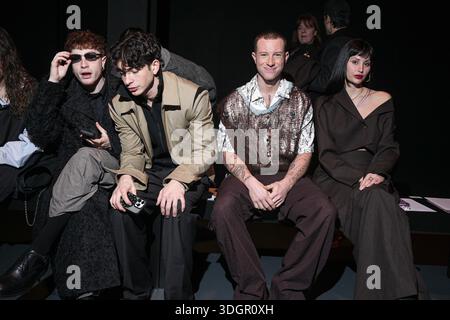 Matteo Robert Milan Fashion Week - Men F/W 2026-27 Ea7 Celebrates The ...