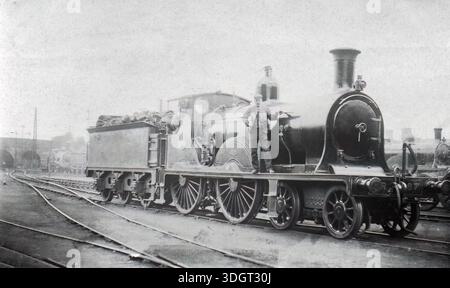Caledonian Railway Class 66 4-4-0 steam locomotive No.91 designed by ...