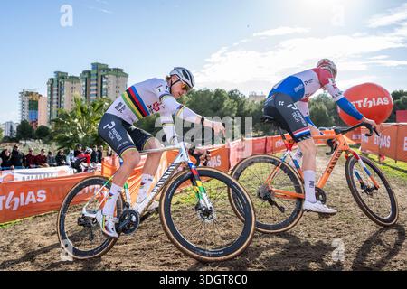 Dutch Tibor Del Grosso, Dutch Mathieu Van Der Poel and Belgian Niels ...