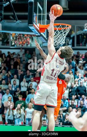 Chemnitz, Germany January 18, 2026: 1.BBL - 2025/2026 - Niners Chemnitz ...