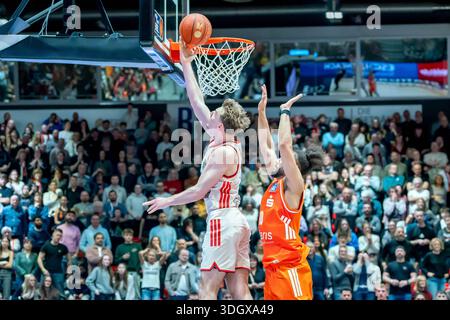 Chemnitz, Germany January 18, 2026: 1.BBL - 2025/2026 - Niners Chemnitz ...