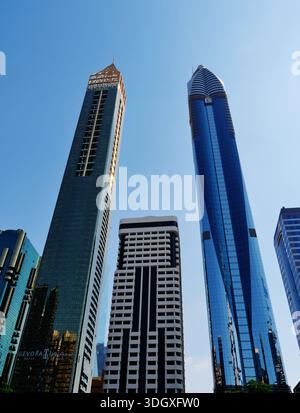 Rotana towers, Dubai, united arab emirates Stock Photo - Alamy