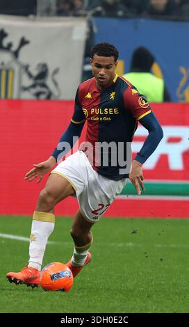 Alessandro Marcandalli of Genoa during the serie A Enilive match ...